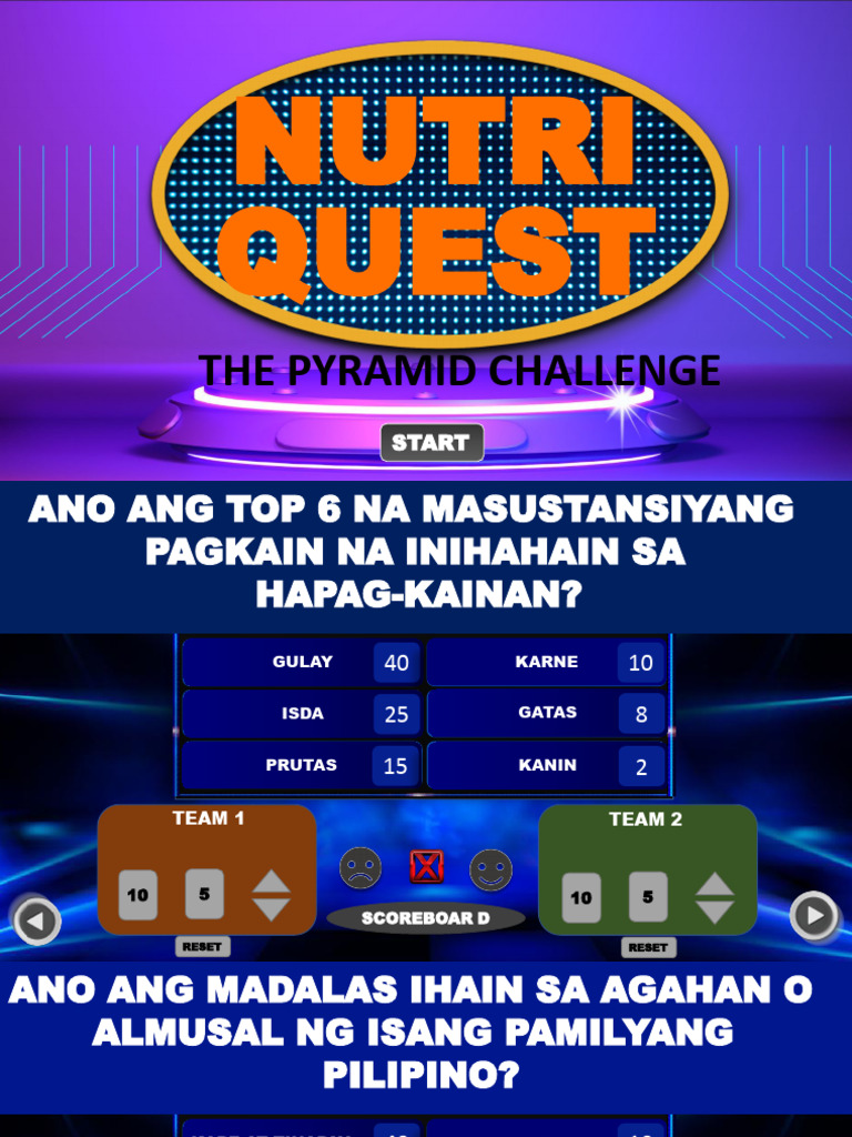 HEALTH-2-NUTRI-QUEST-THE-PYRAMID-CHALLENGE (2).pptm | PDF