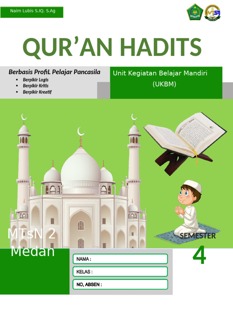 Quran Hadist Kelas 8 | PDF