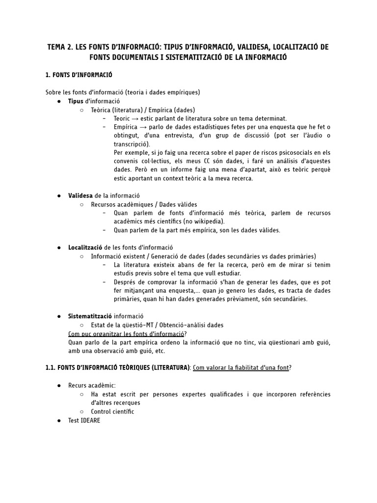 Tema 2 | PDF