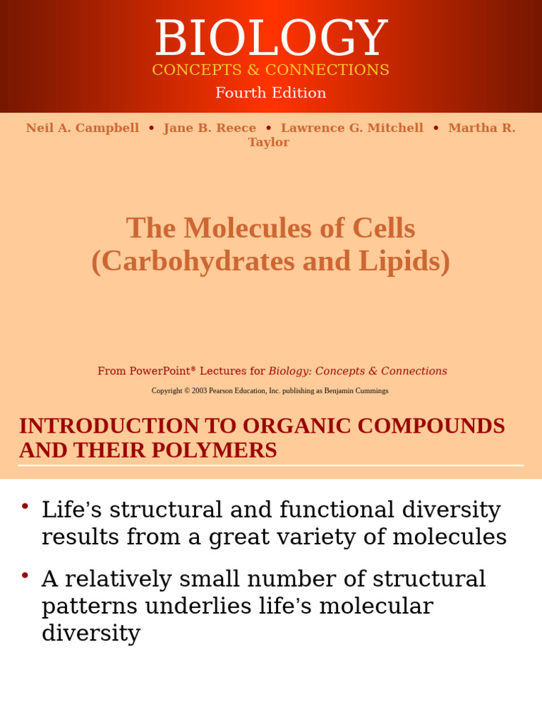 Carbohydrates and Lipids | PDF | Lipid | Carbohydrates