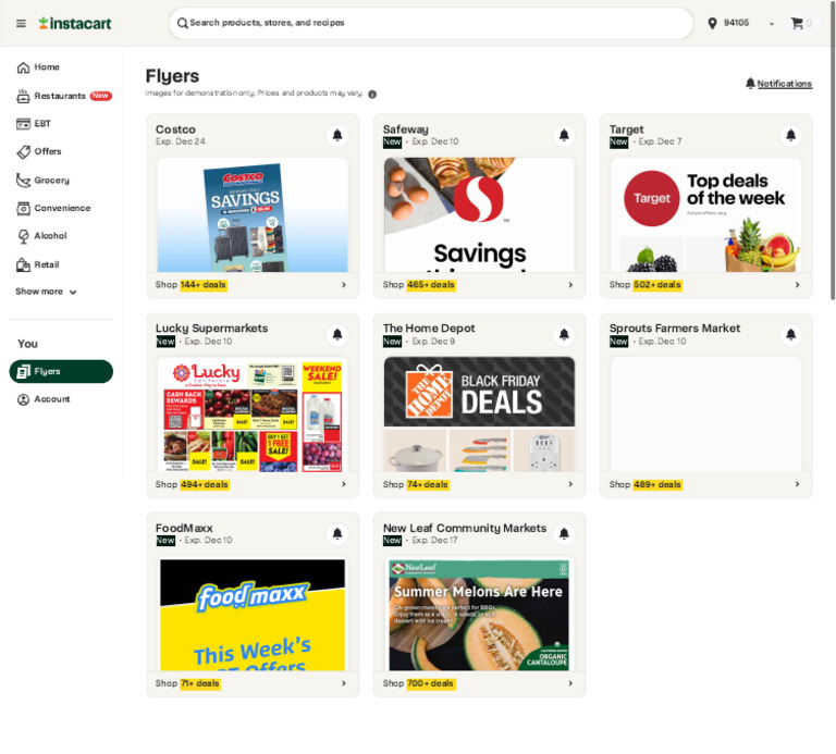 Latest Instacart Store Flyers | PDF