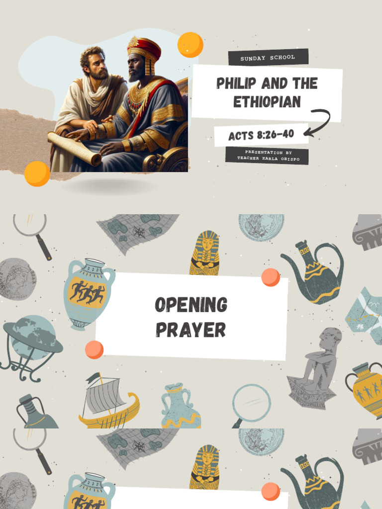 Philip and The Ethiopian | PDF