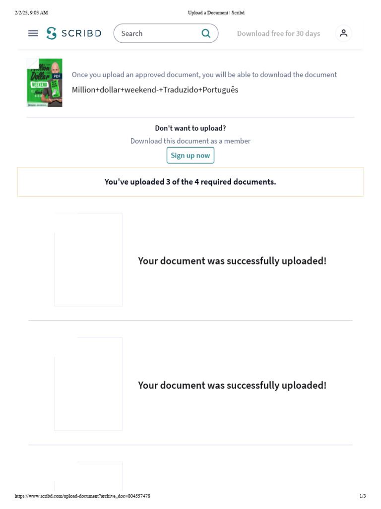 Upload A Document - Scribd | PDF | Scribd | Software