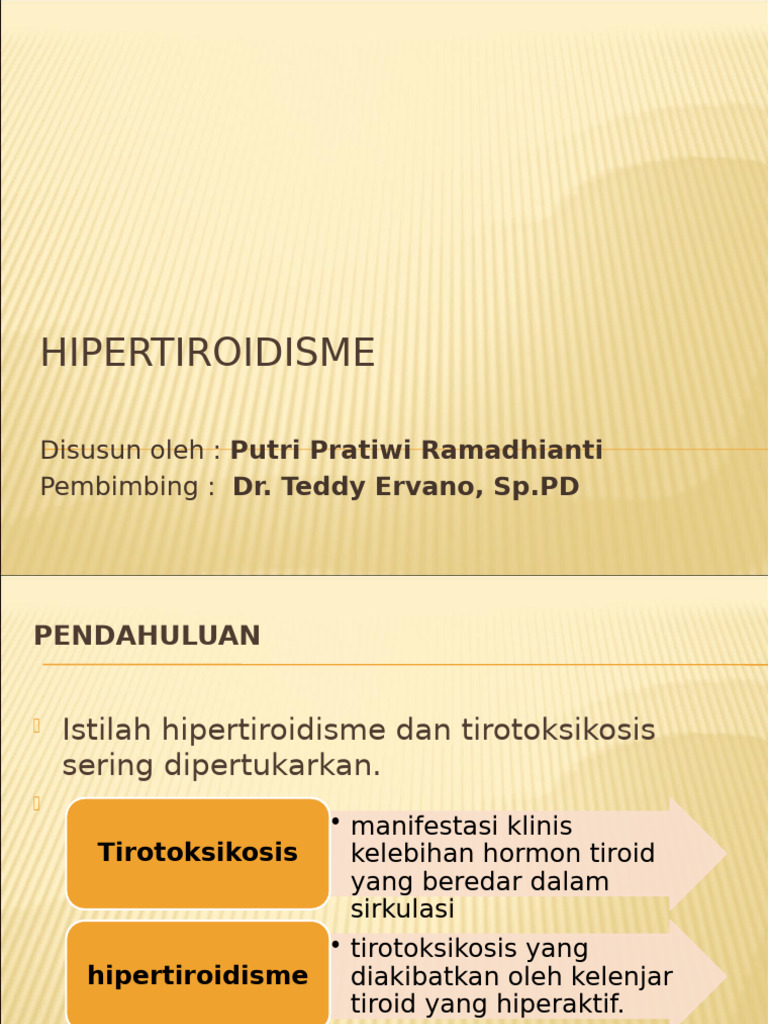 HIPERTIROIDISME | PDF