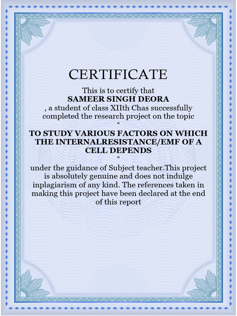 physics project file | PDF | Anode | Ion