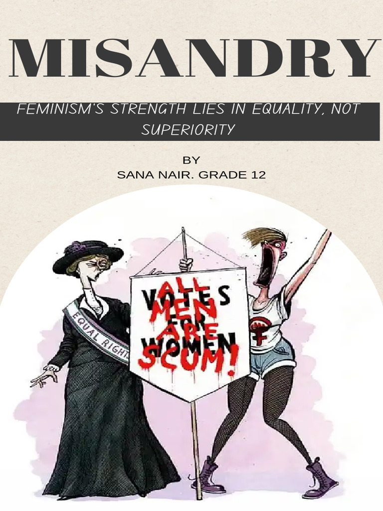 Sociology Project 2_Misandry | PDF | Misandry | Gender