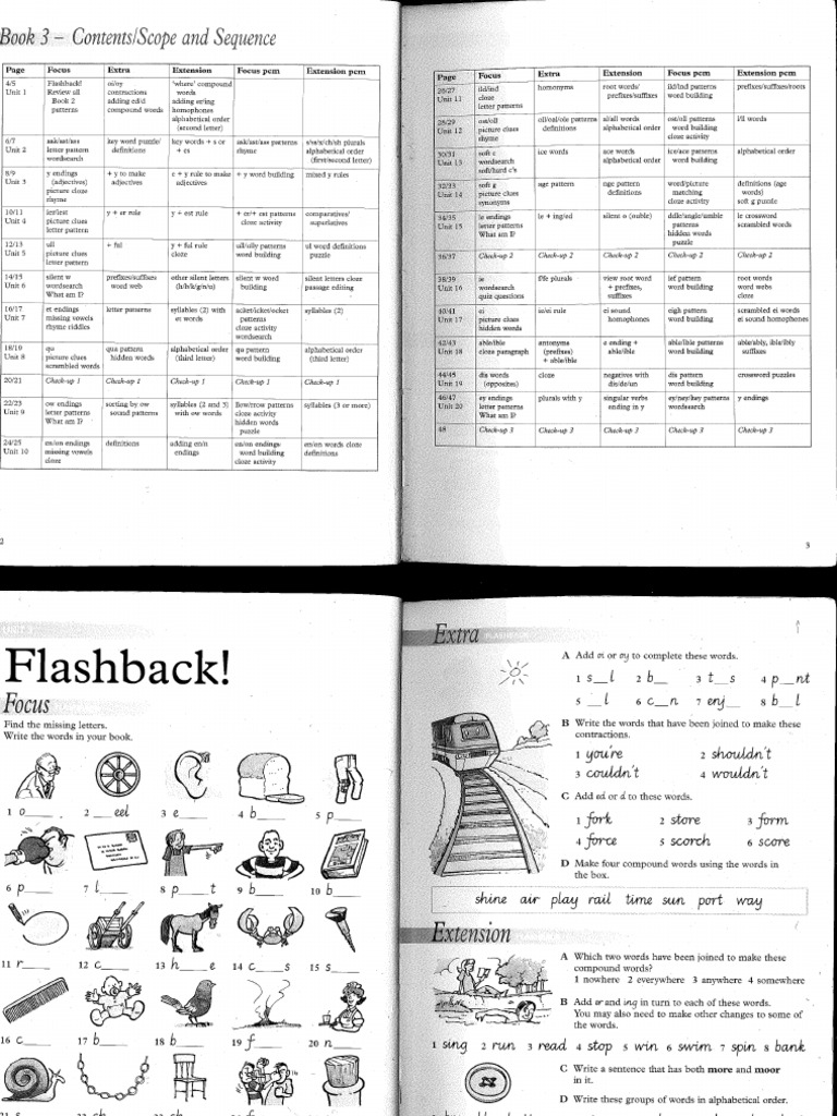 Nelson Spelling Book 3 | PDF