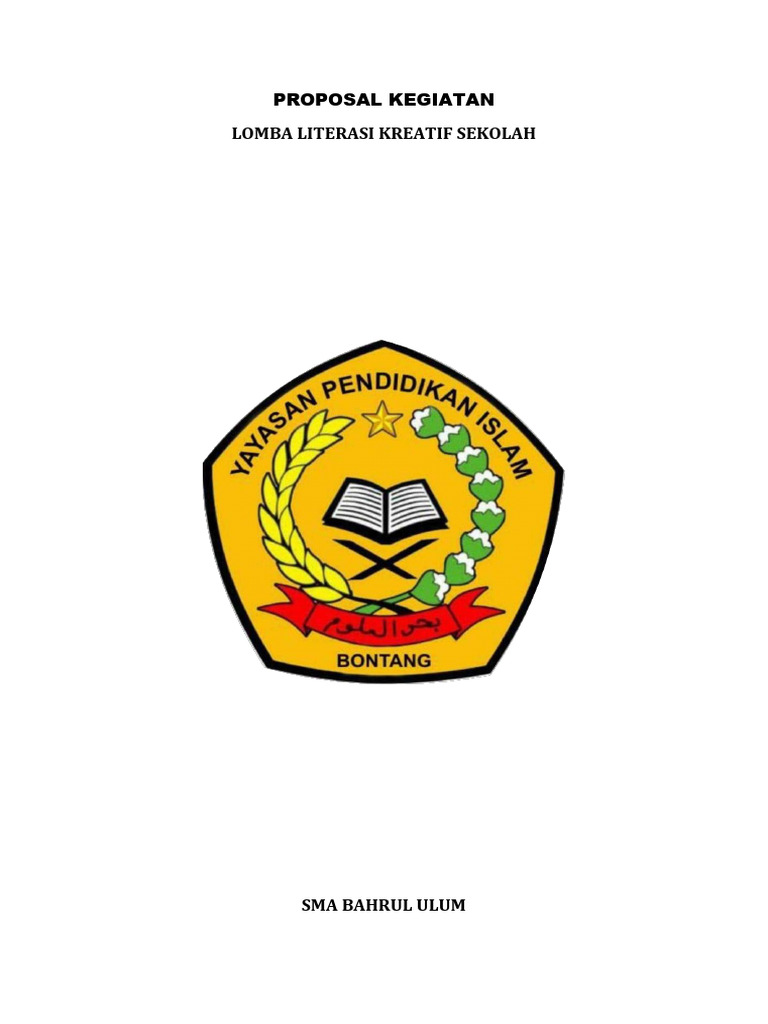 Proposal Kegiatan Bindo | PDF