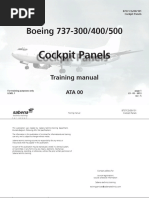 737 BOOK NG 00 101 - Cockpit Panels | PDF | Aviation | Aircraft
