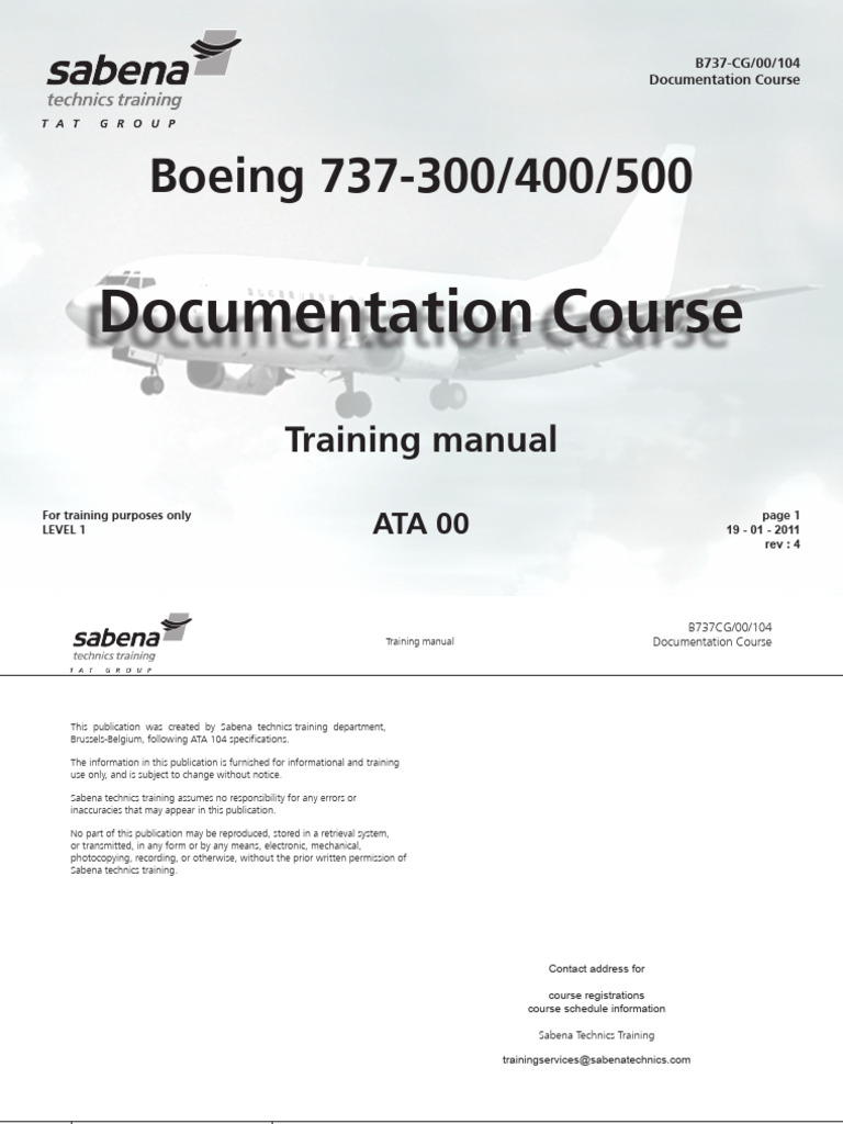 737 BOOK CG 00 104 - Manuals | PDF | Airplane | Aviation