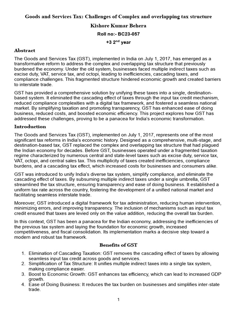 Project Kishor | PDF | Taxes | Economies