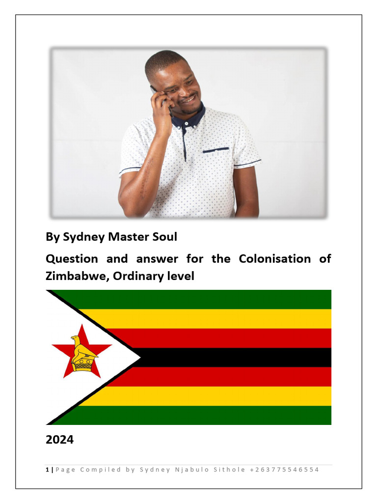Major Steps in Zimbabwe's Colonisation | PDF | Rhodesia | Zimbabwe