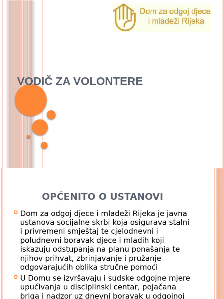 Vodic Za Volontere 2 | PDF