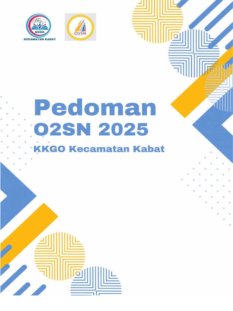 Juknis o2sn Kkgo Kec Kabat 2025 | PDF
