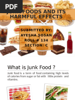 Junk Food: Harmful Effects Explained | PDF | Junk Food | Foods