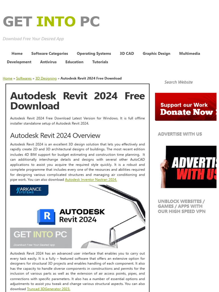 Autodesk Revit 2024 | PDF | Autodesk | Autodesk Revit