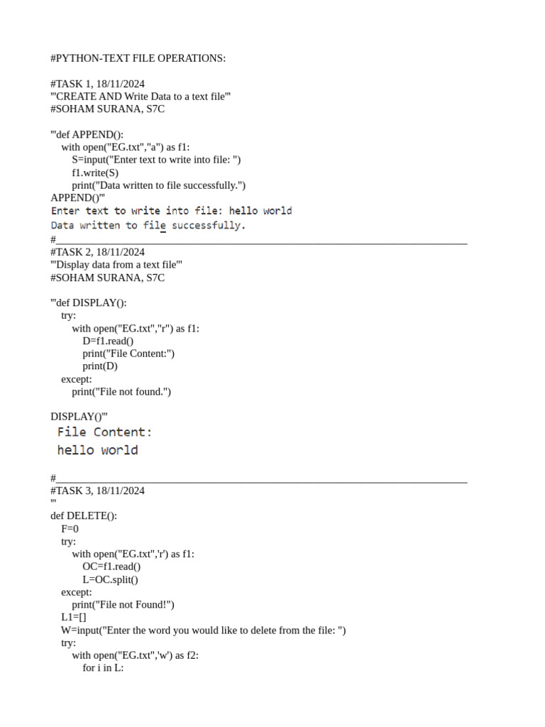Practical Report file extended (1) | PDF | Text File | Vowel