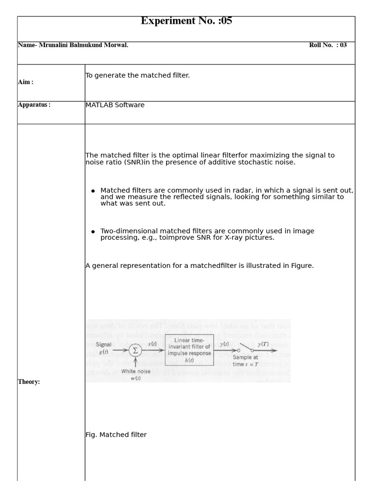 Exp5.docx - Docx 20250126 205326 0000 | PDF | Applied Mathematics | Signal Processing