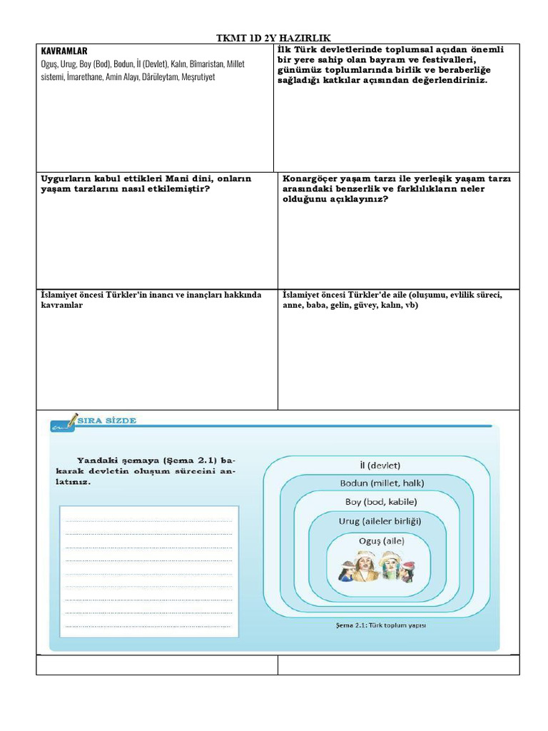 TKMT 202425 1d2y Hazırlık | PDF