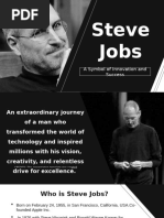 Steve Jobs Case Study Answer | PDF | Apple Inc. | Steve Jobs