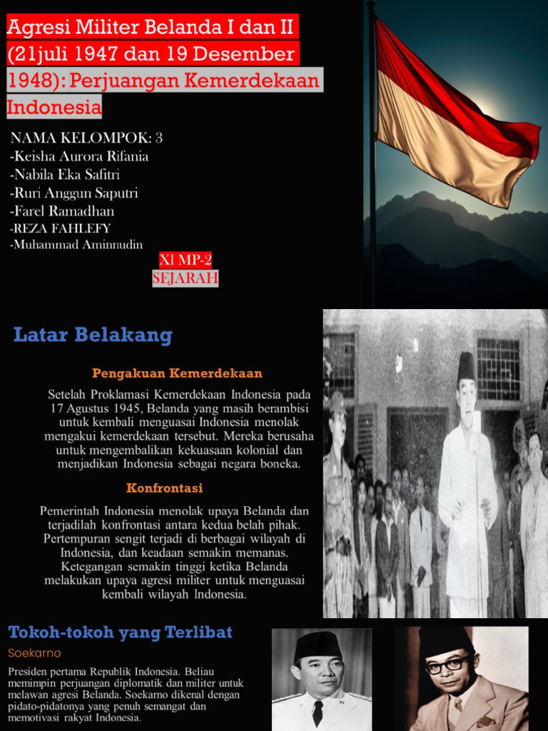 Sejarah Agresi Militer Belanda Xl-mp2 | PDF