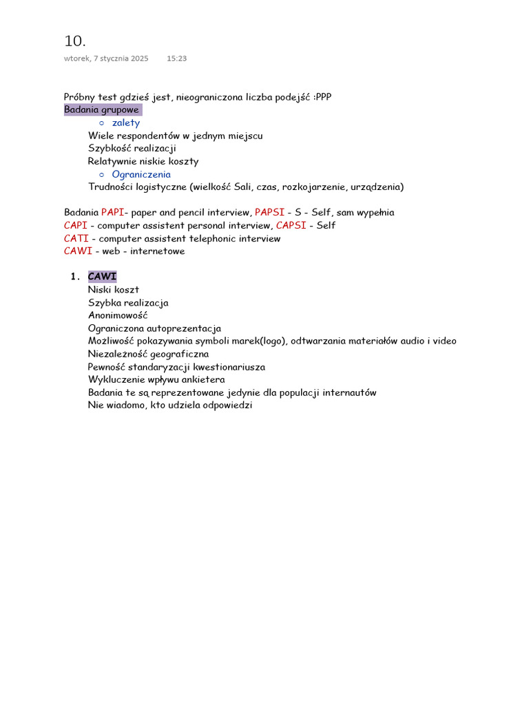 Zalety: Papi Papsi Capi Capsi Cati Cawi | PDF