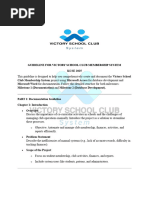 Victory_School_Club_Flowchart_With_Shapes | PDF