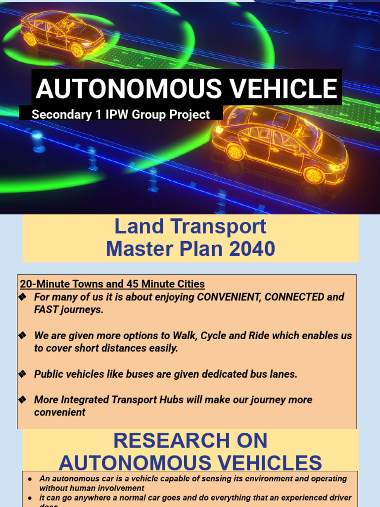 Autonomous Vehicle Project Insights | PDF | Transport
