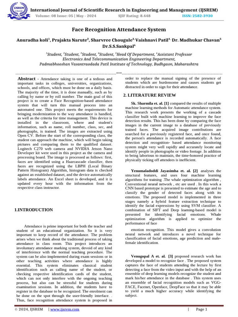 IJSREM Manuscript Template May | PDF | Augmented Reality | Computing