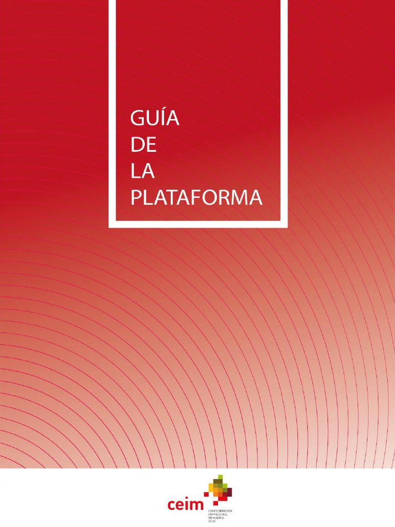 Manual de Uso de La Plataforma Ceim | PDF | Cookie HTTP | Botón (Computación)