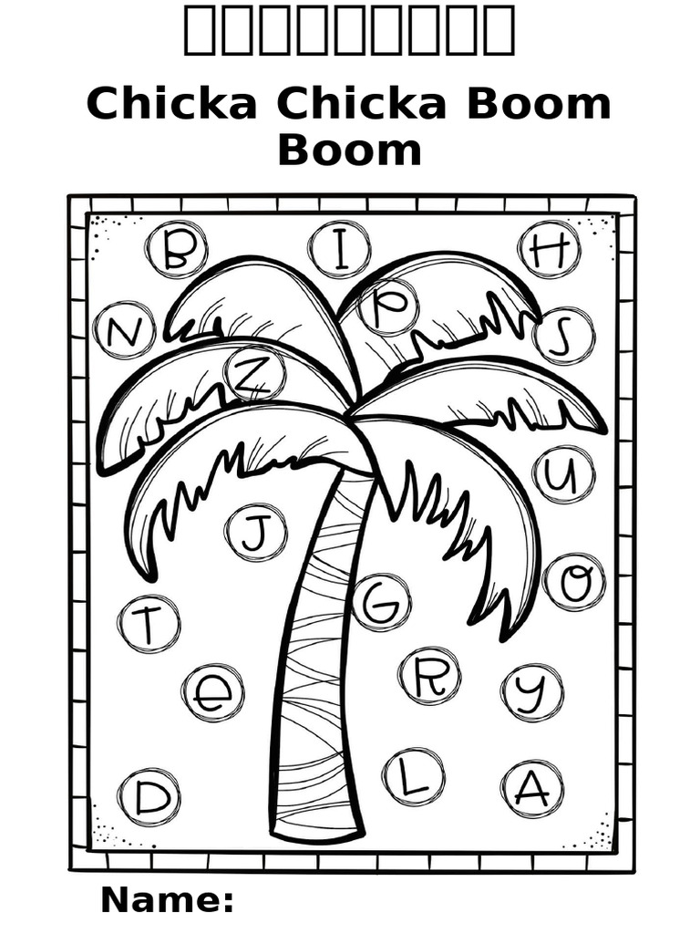 Chicka Chicka Boom Boom for Kids | PDF