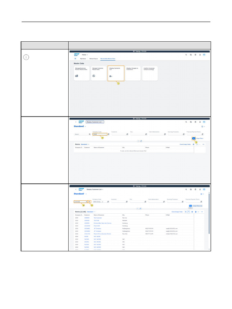 Create Customer List | PDF