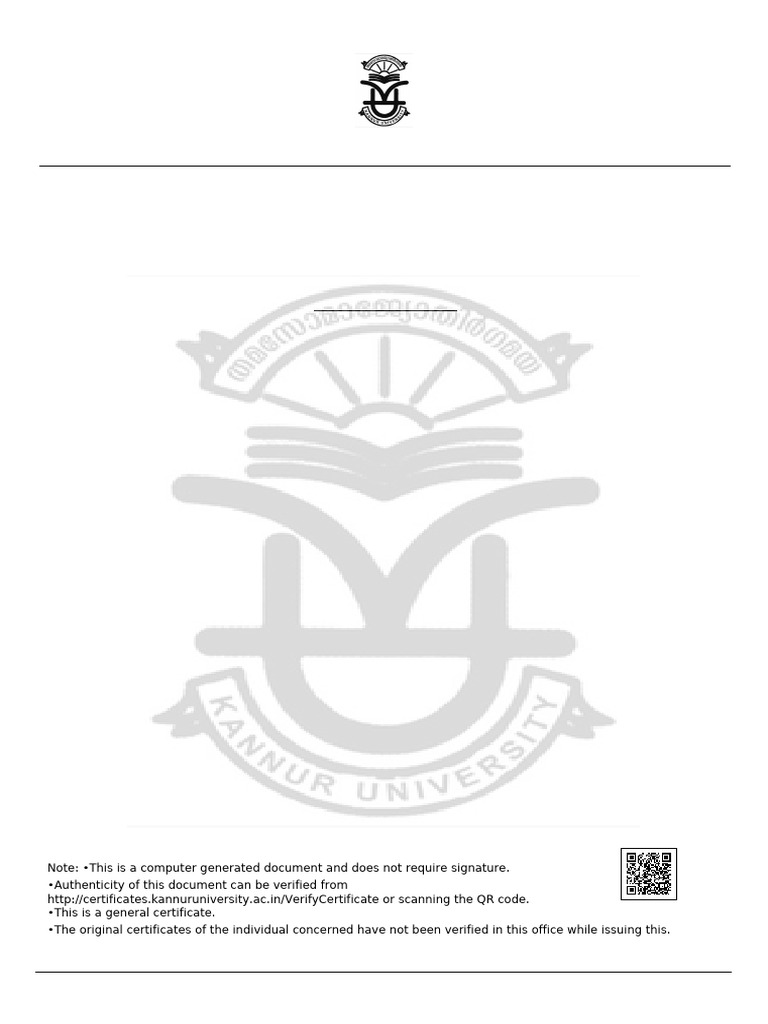 Certificate | PDF Certificate | PDF