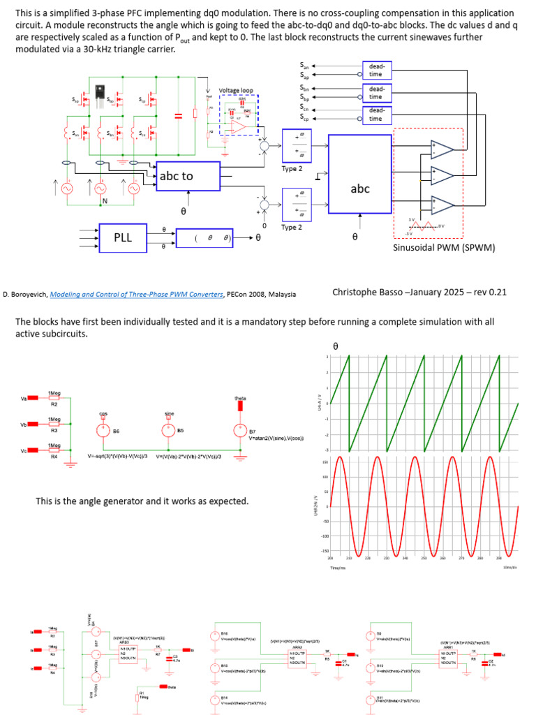 3 Phase PFC With dq0 Calculation | PDF | Operational Amplifier | Electronic Engineering