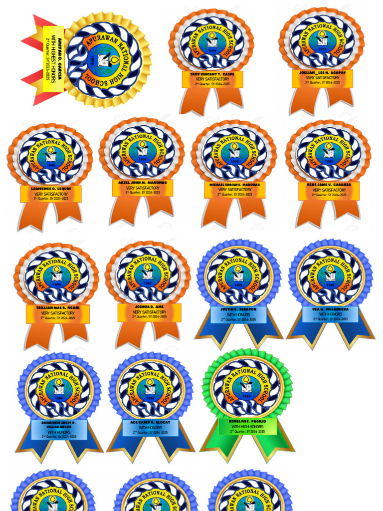 RIBBONS 1ST QUARTER | PDF