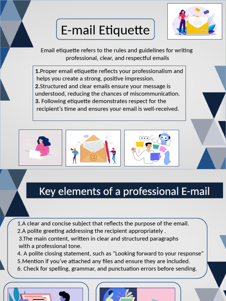Email Etiquette | PDF