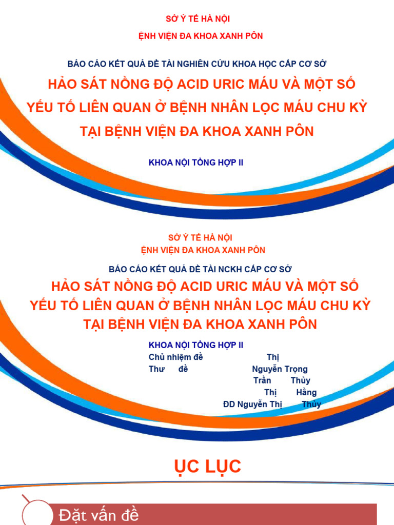 Acid Uric - LMCK - BCKQ NCKH N2 2023 PDF | PDF