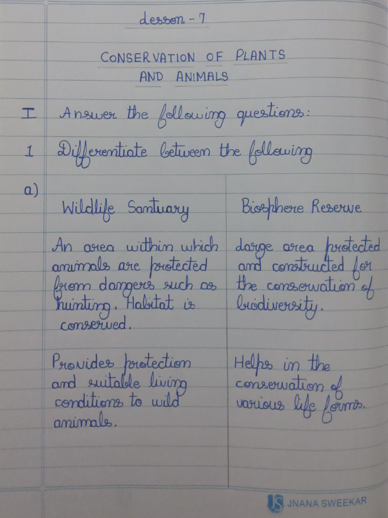 Conservation of Wildlife and Ecosystems | PDF