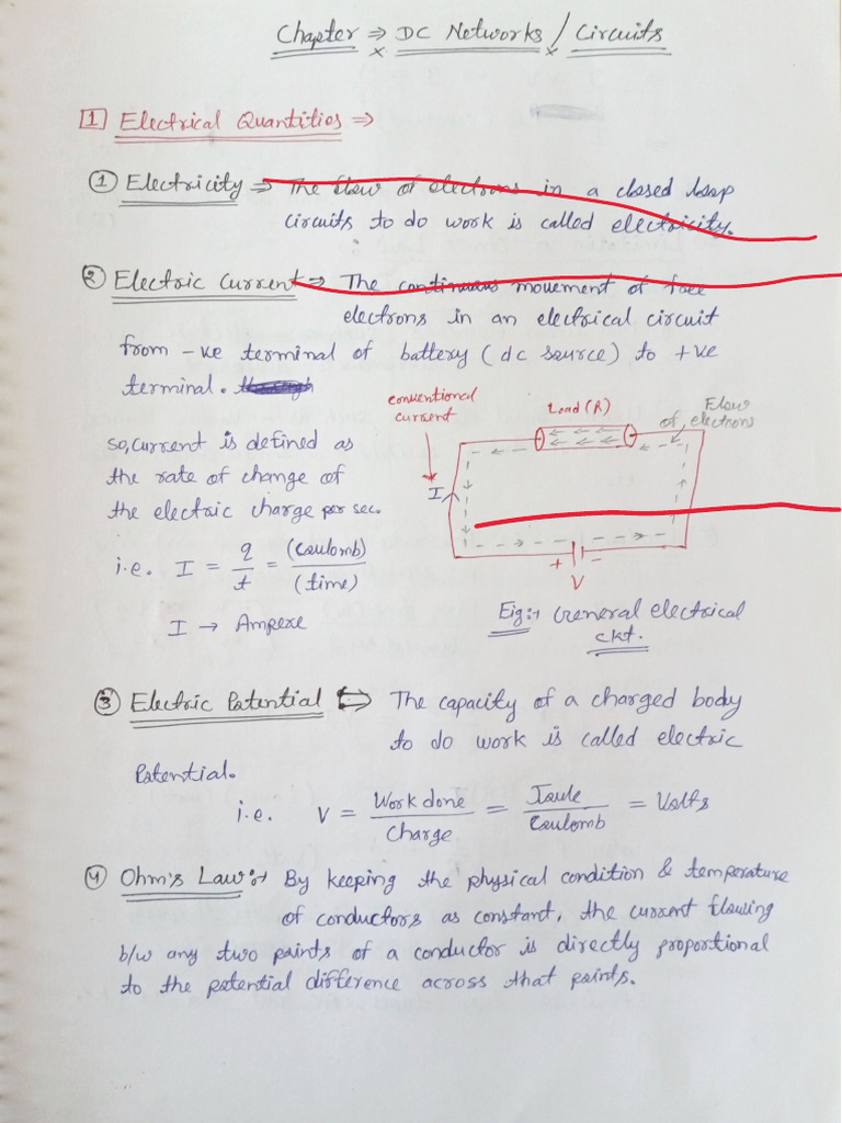 DC Circuits(1) | PDF