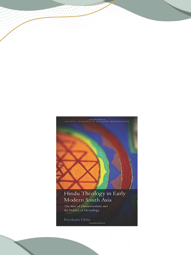 Immediate download (Ebook) Hindu Theology in Early Modern South Asia by ... Immediate download (Ebook) Hindu Theology in Early Modern South Asia by ...