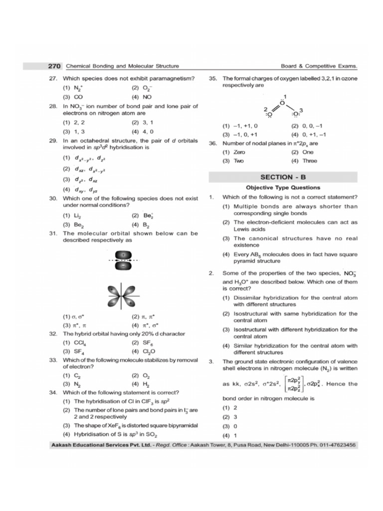 Chemical Bondin Assifnemet | PDF