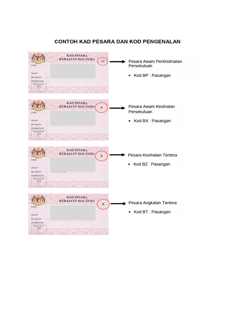 Pensioner 4 Sample Pensioner Card | PDF