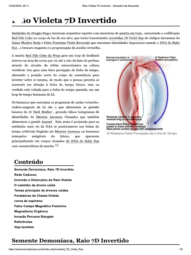 Raio Violeta 7D Invertido | PDF