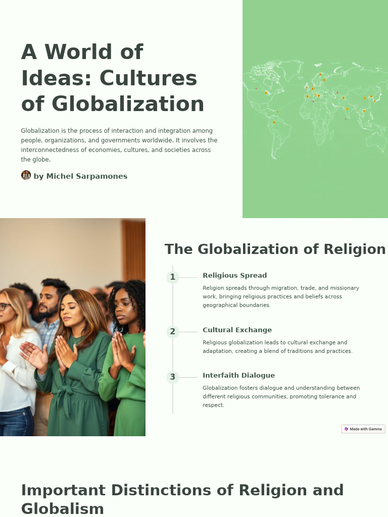 A World of Ideas Cultures of Globalization | PDF | Globalization ...