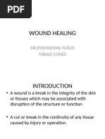 First vs. Second Intention Healing | PDF | Wound Healing | Scar