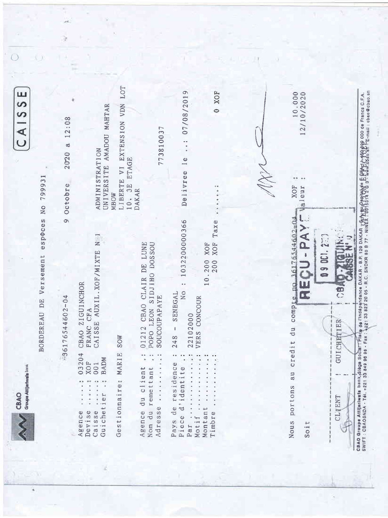 Cbao | PDF