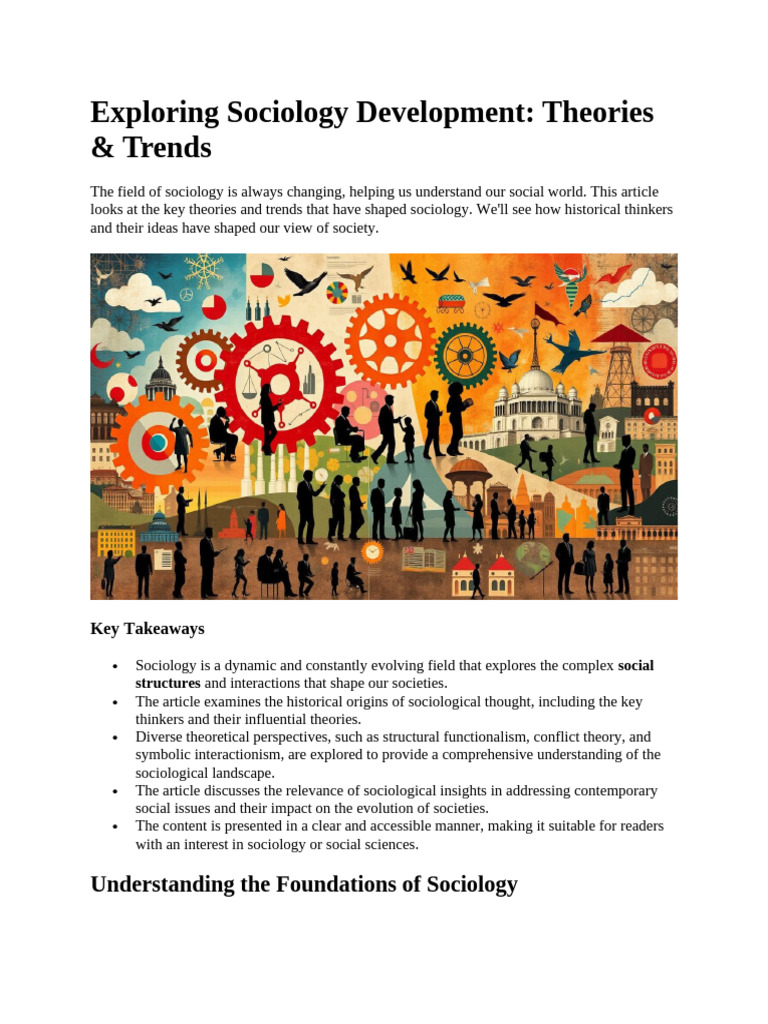 Exploring Sociology Development | PDF | Sociology | Social Stratification