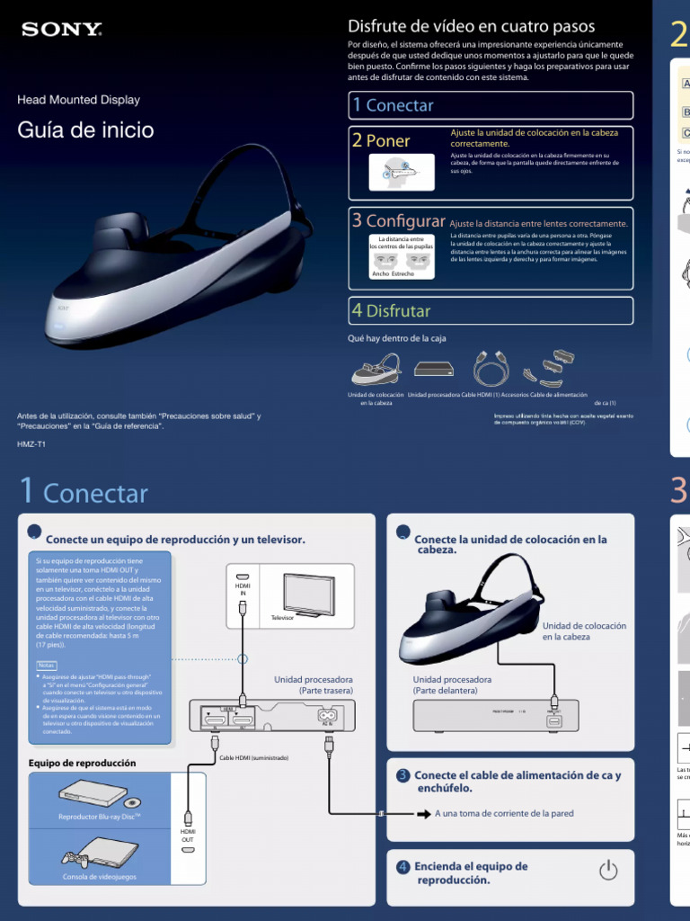 Guía de Configuración de HMZ-T1 | PDF | Hdmi | Electrónica