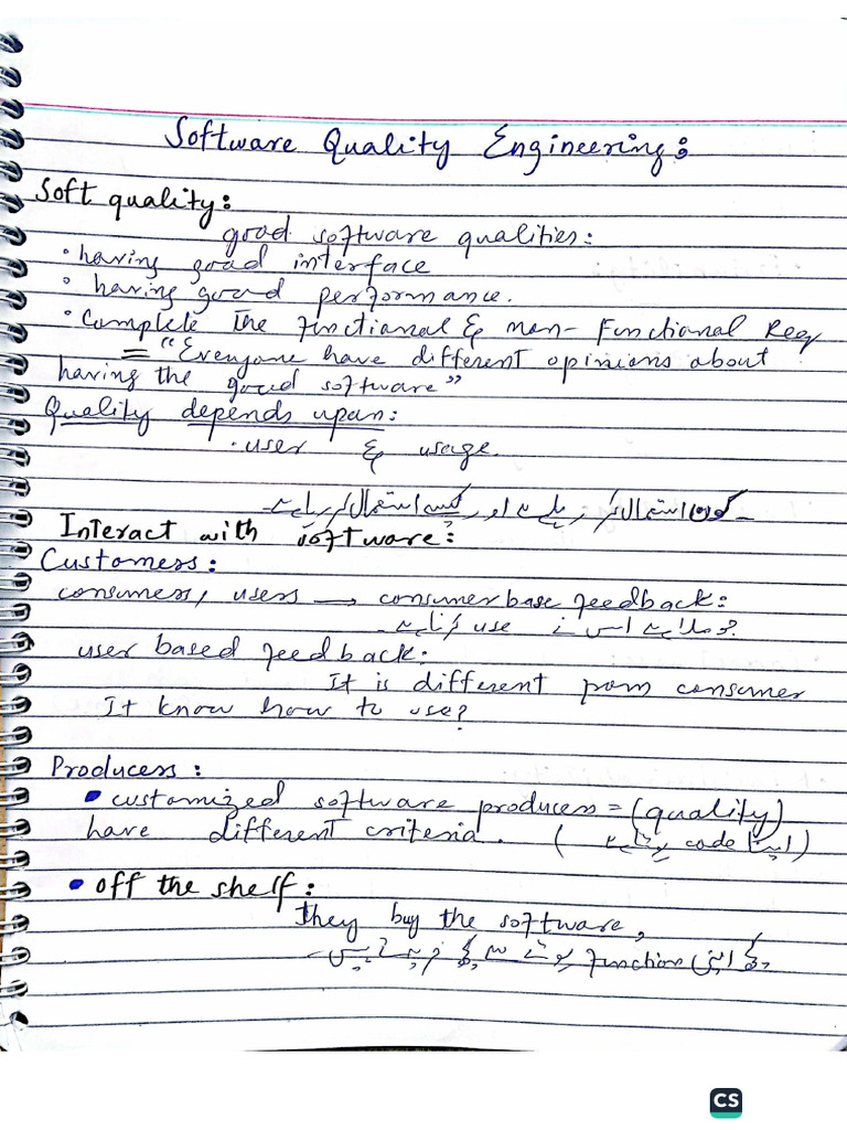 SQE Hand Notes | PDF