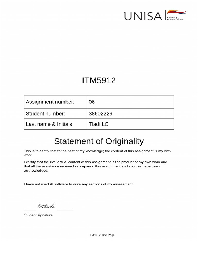 ITM 5912 - Assignment 6 | PDF | Cloud Computing | Amazon Web Services